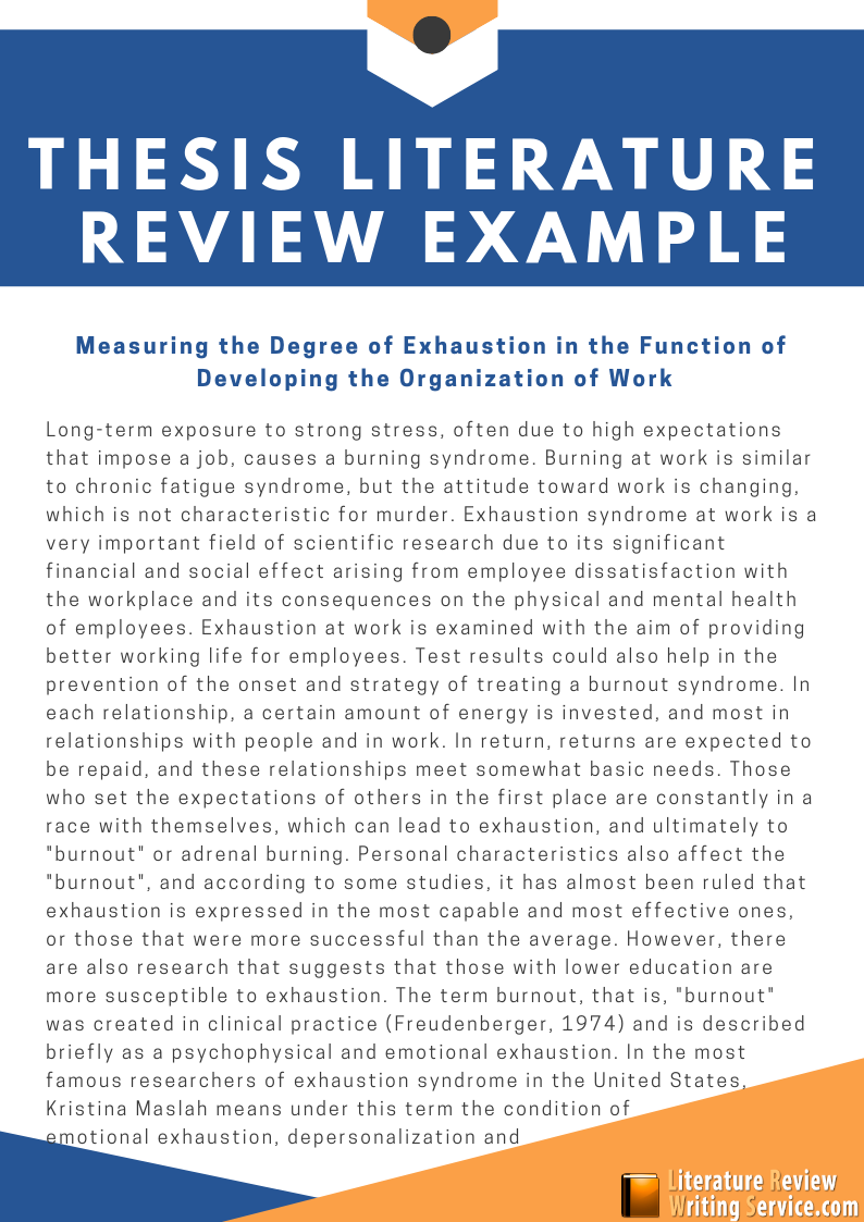 The Greatest Literature Review Thesis Tips